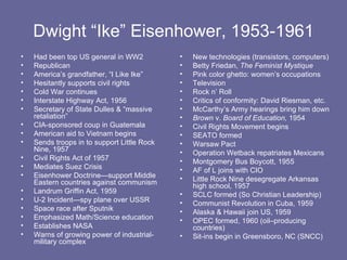 20th Century U.S. Presidents | PPT