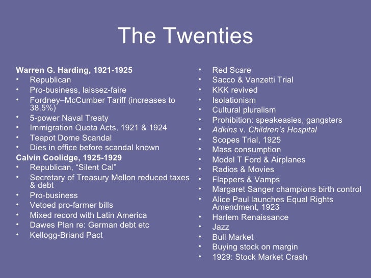 20th Century U.S. Presidents