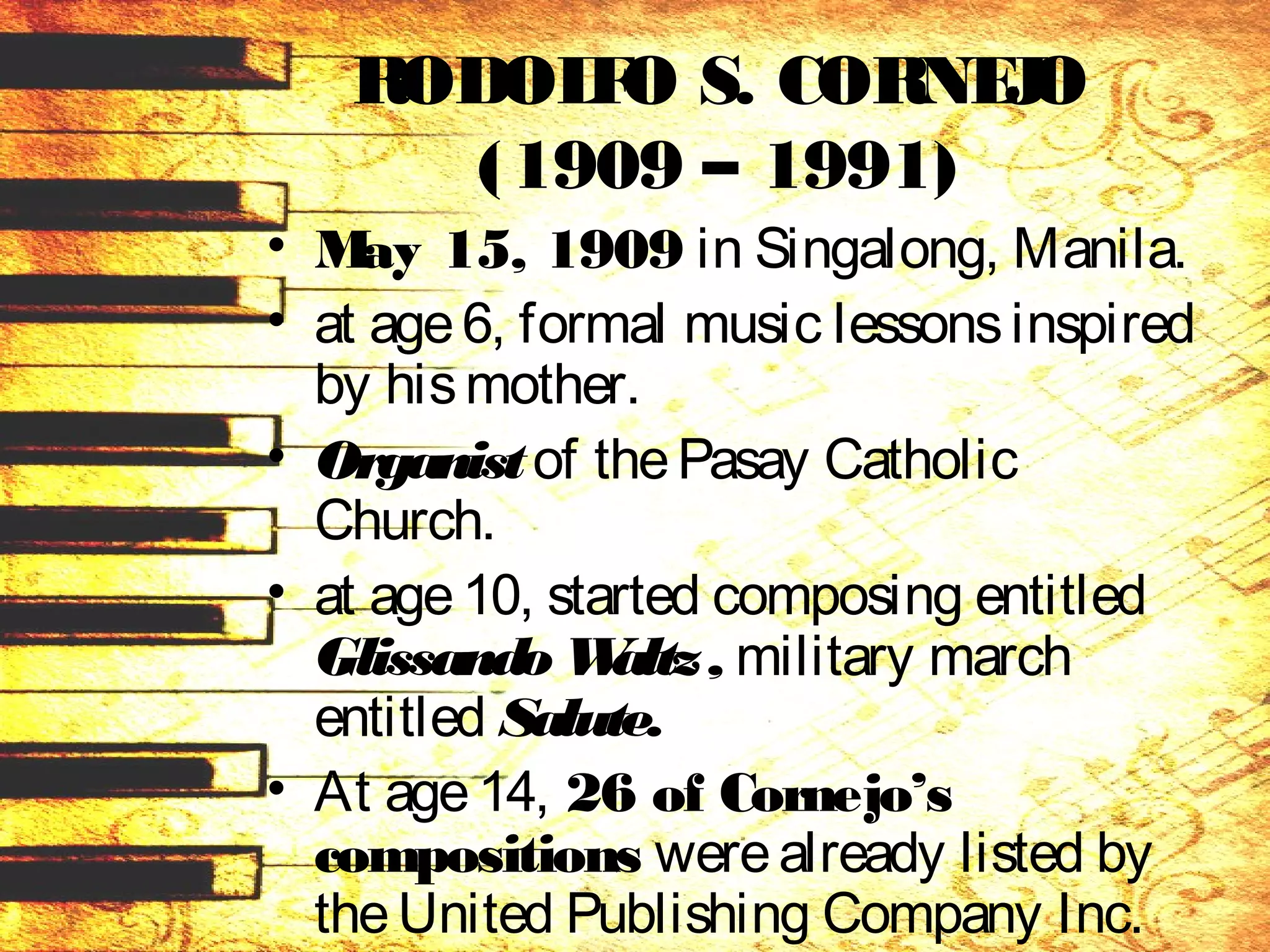 20th century traditional composers | PPT