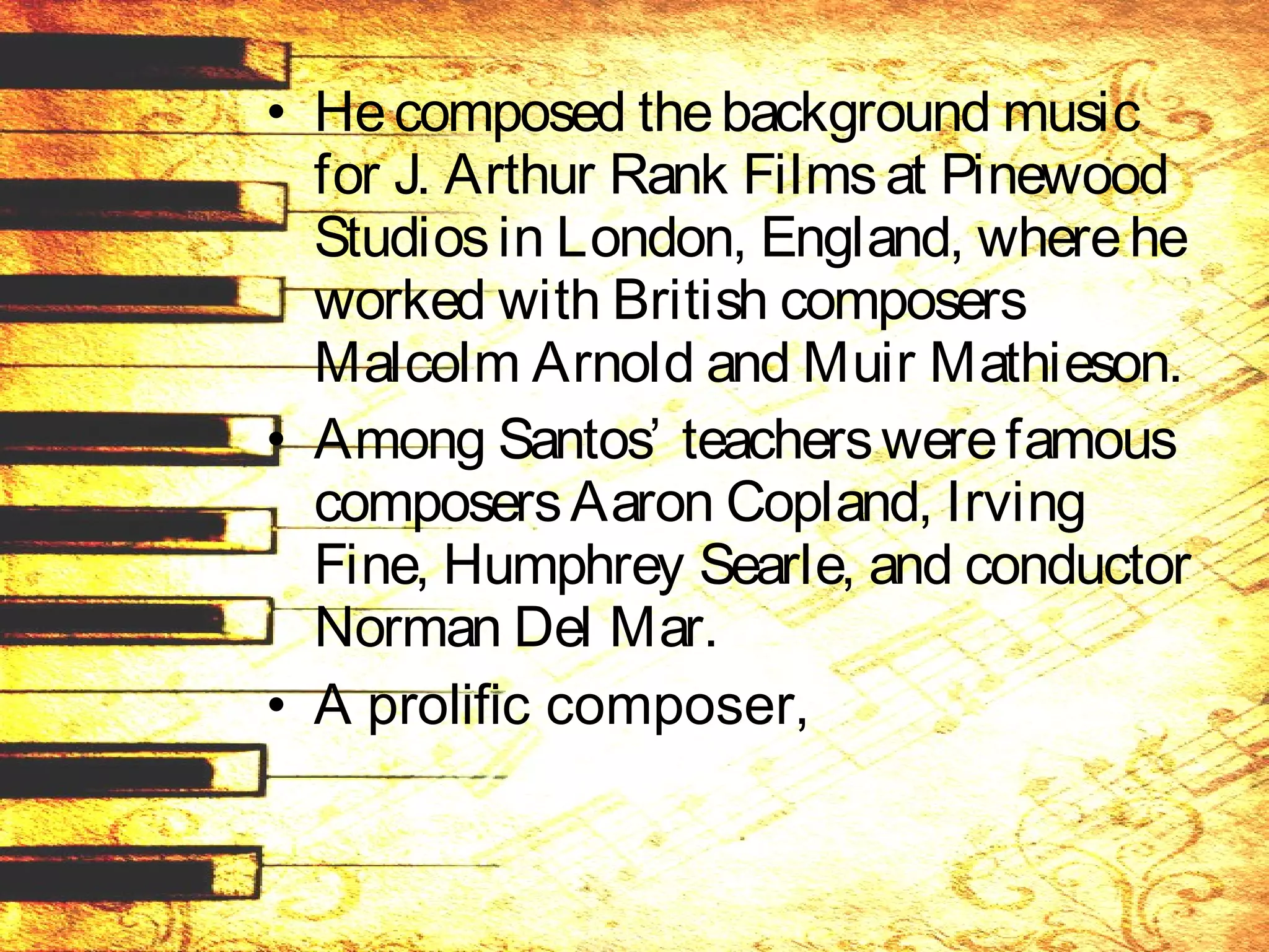 20th century traditional composers | PPT
