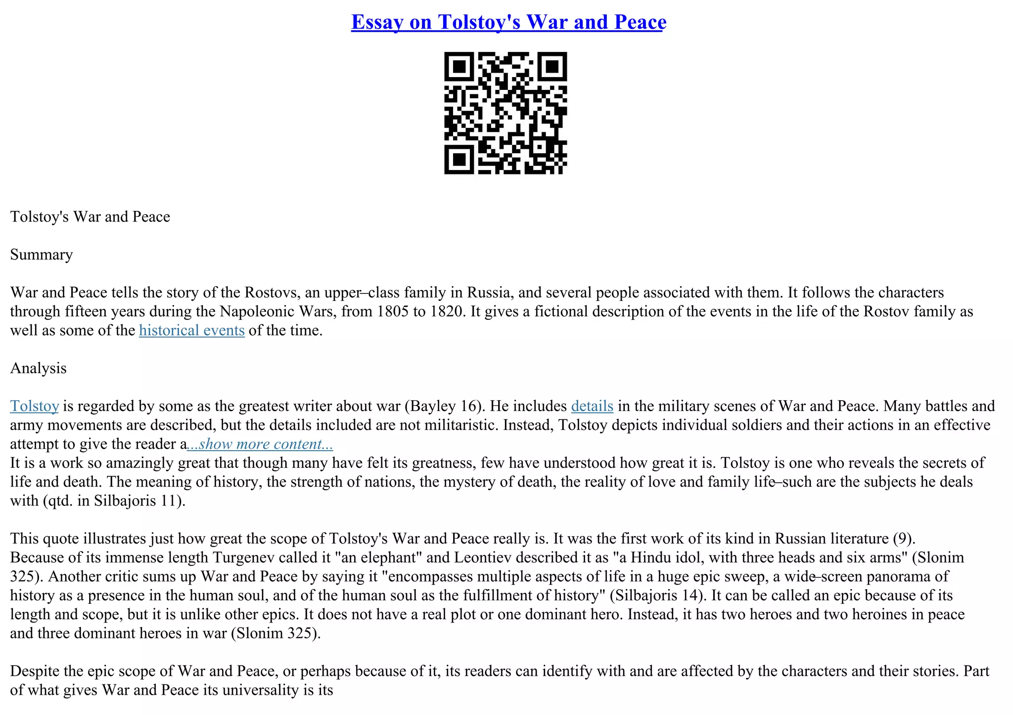 20Th Century War And Peace Essay Example | PPT