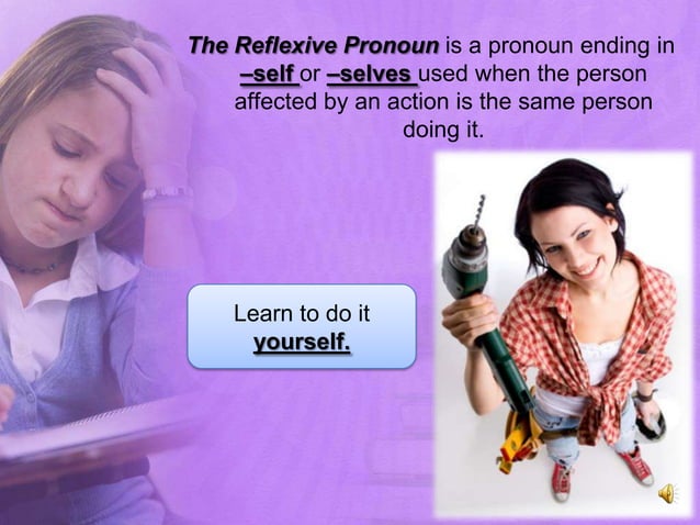 20the reflexive pronoun | PPT
