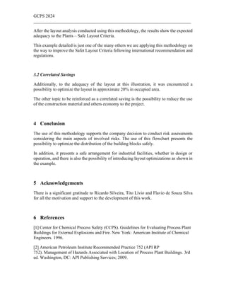 Lay out Analysis as Part of Facility Siting Study (FSS) - 20th GCPS ...