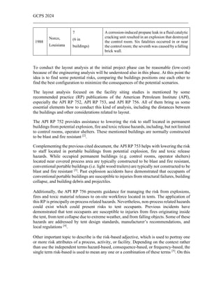 Lay out Analysis as Part of Facility Siting Study (FSS) - 20th GCPS ...