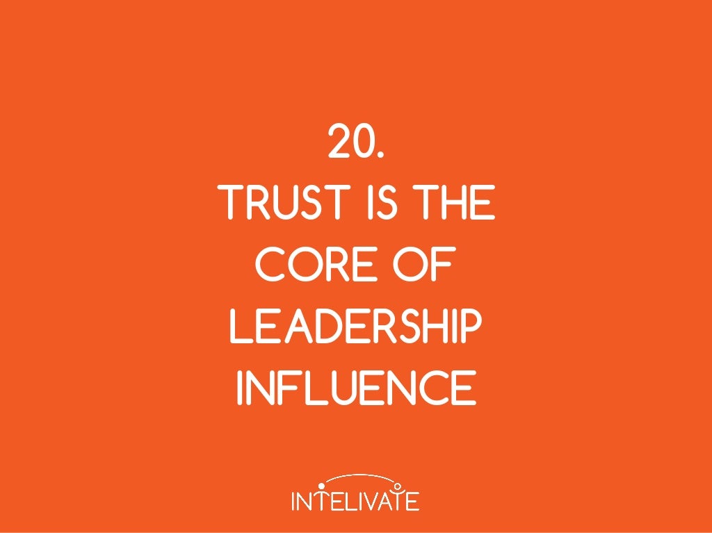 20 Things That Will Make You a Powerfully Influential Leader