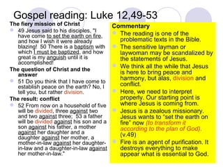 20th Sunday C | PPT | Christianity | Religion & Spirituality