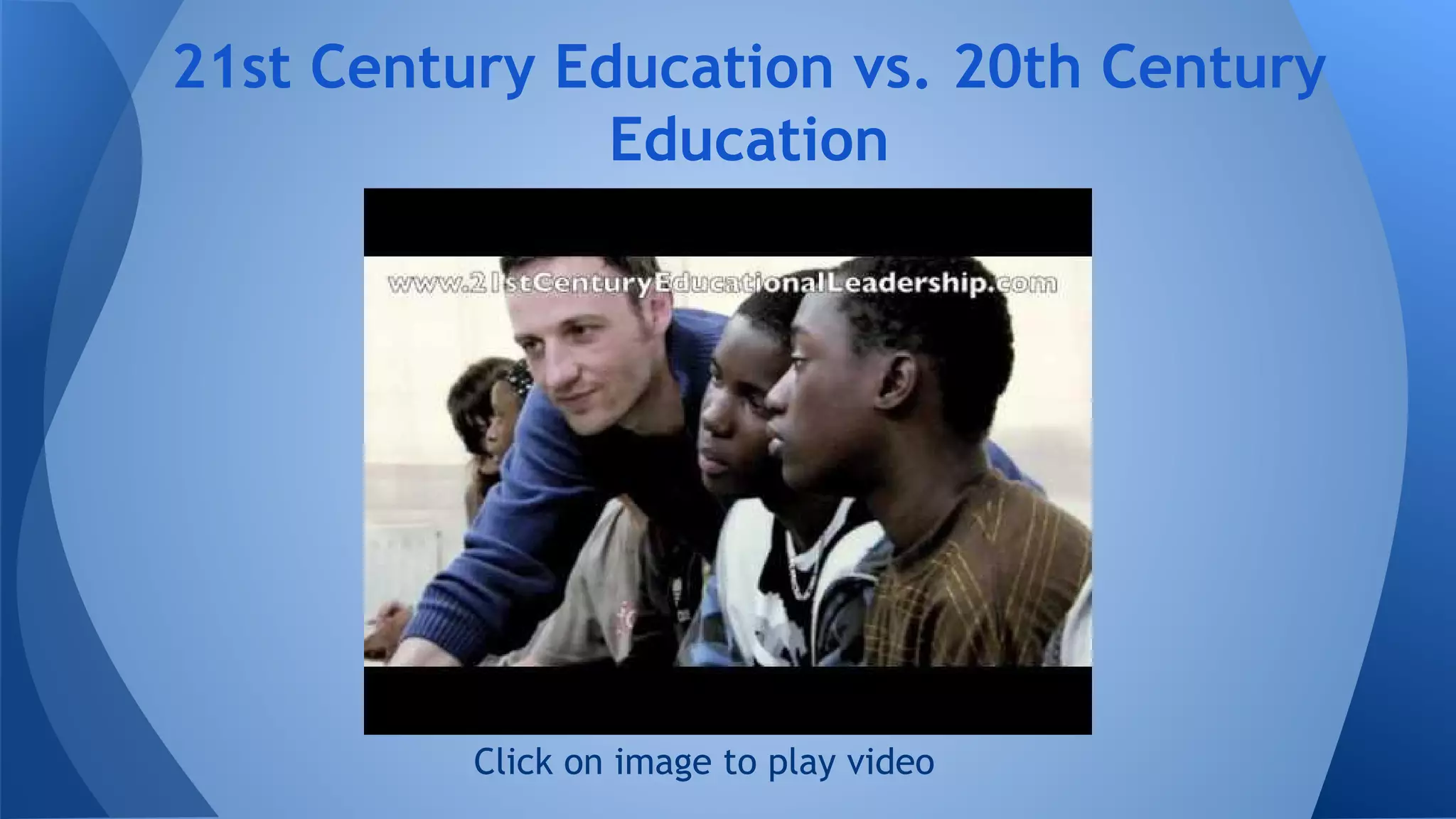 20th vs. 21st century teachers | PDF