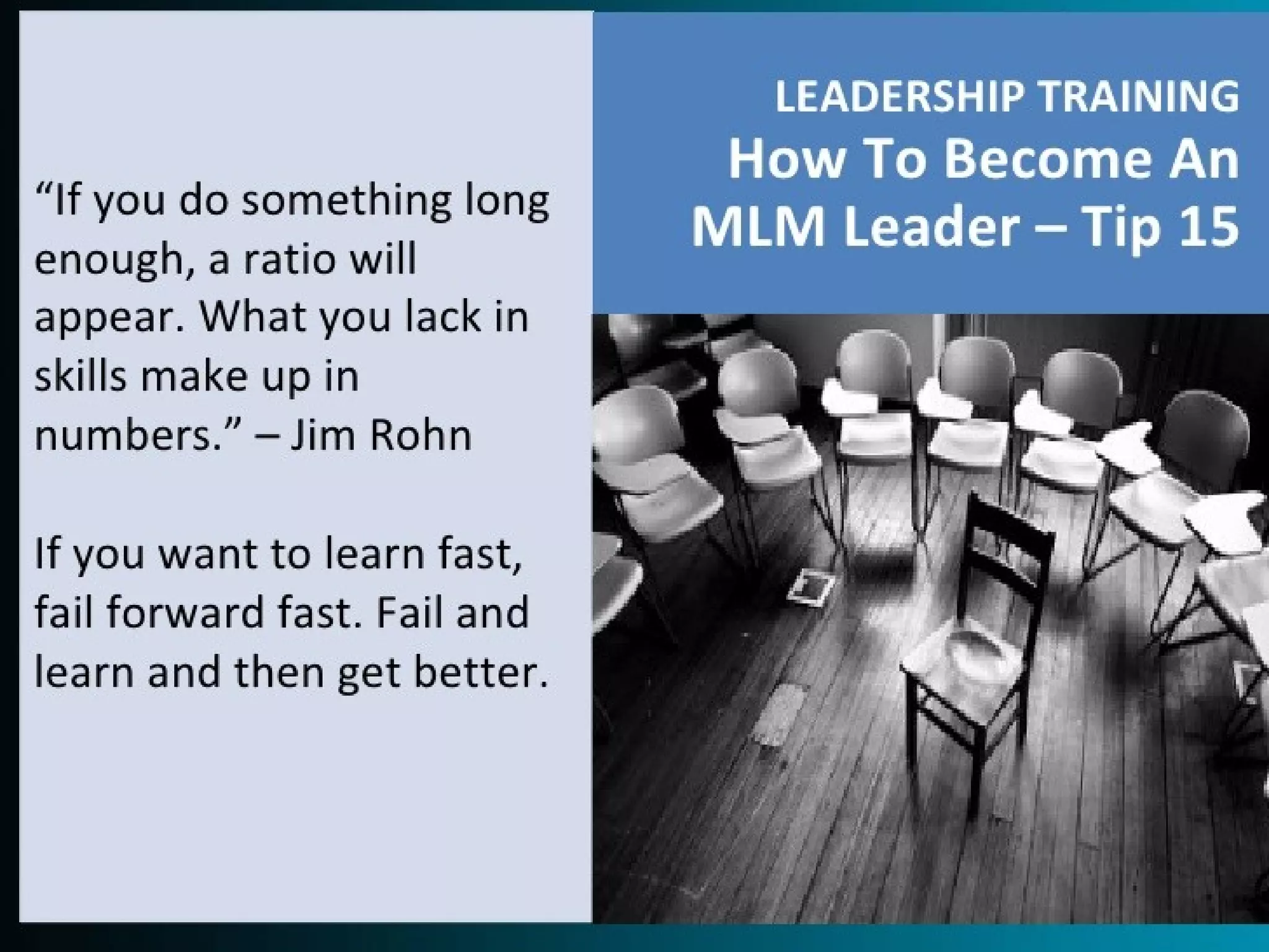 Leadership Training how to become an MLM LEADER 20 TIPS | PPT
