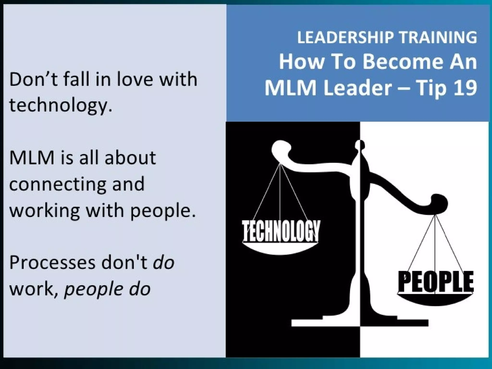 Leadership Training how to become an MLM LEADER 20 TIPS | PPT