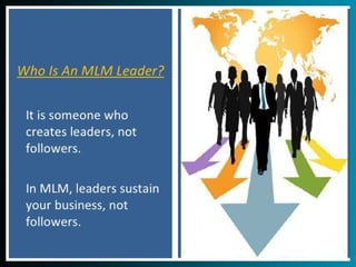 Leadership Training how to become an MLM LEADER 20 TIPS | PPT