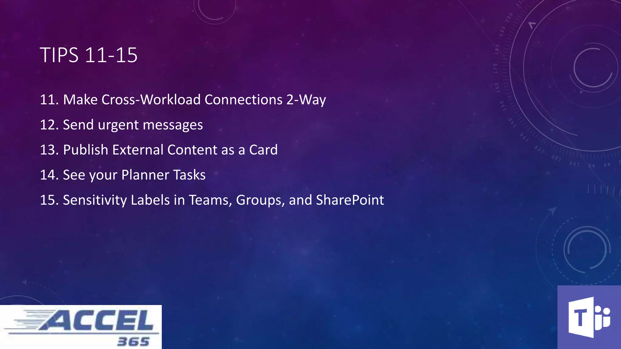 20 More Tips to Improve Productivity with Microsoft Teams | PPTX | Desktop Publishing | Computer ...