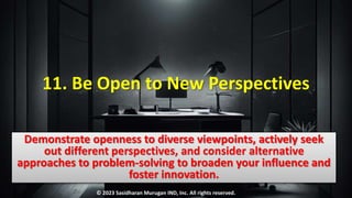 20 Tips to Increase Your Influence at Work | PPTX