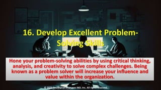 20 Tips to Increase Your Influence at Work | PPTX