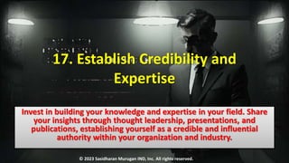 20 Tips to Increase Your Influence at Work | PPTX