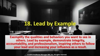 20 Tips to Increase Your Influence at Work | PPTX