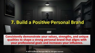 20 Tips to Increase Your Influence at Work | PPTX