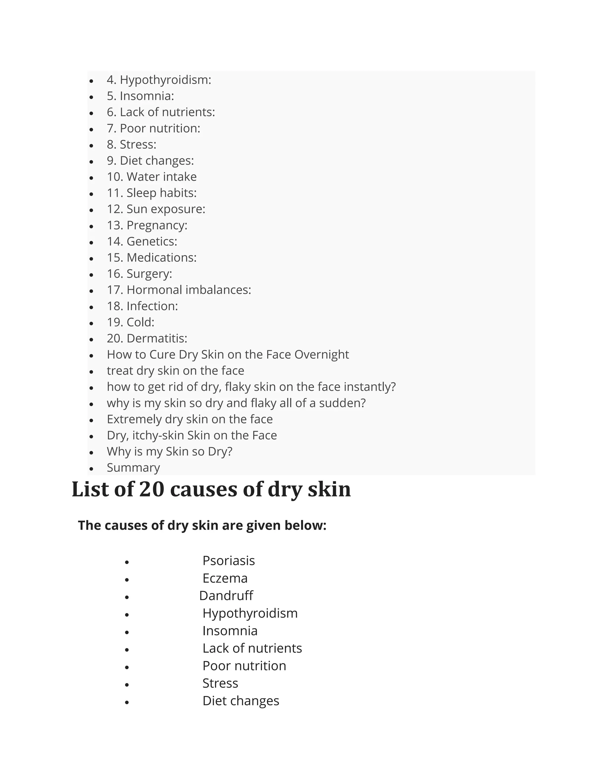 20 top best causes of dry skin on the face.pdf