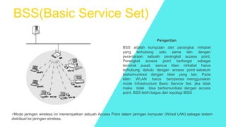 Infrastruktur Mode Jaringan Wireless | PPTX