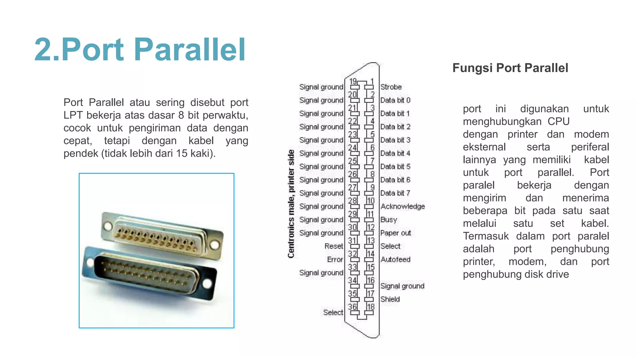 Port Komunikasi Komputer | PPTX