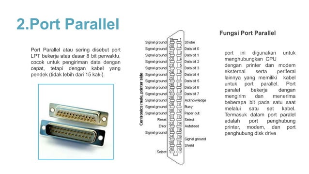 Port Komunikasi Komputer | PPTX