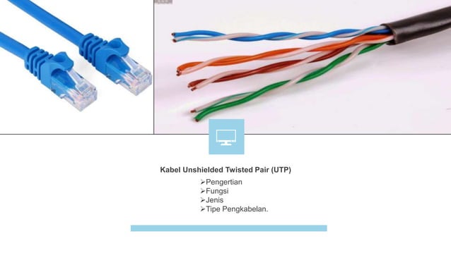 Pengkabelan UTP Straight dan Crossover-Tsania | PPTX