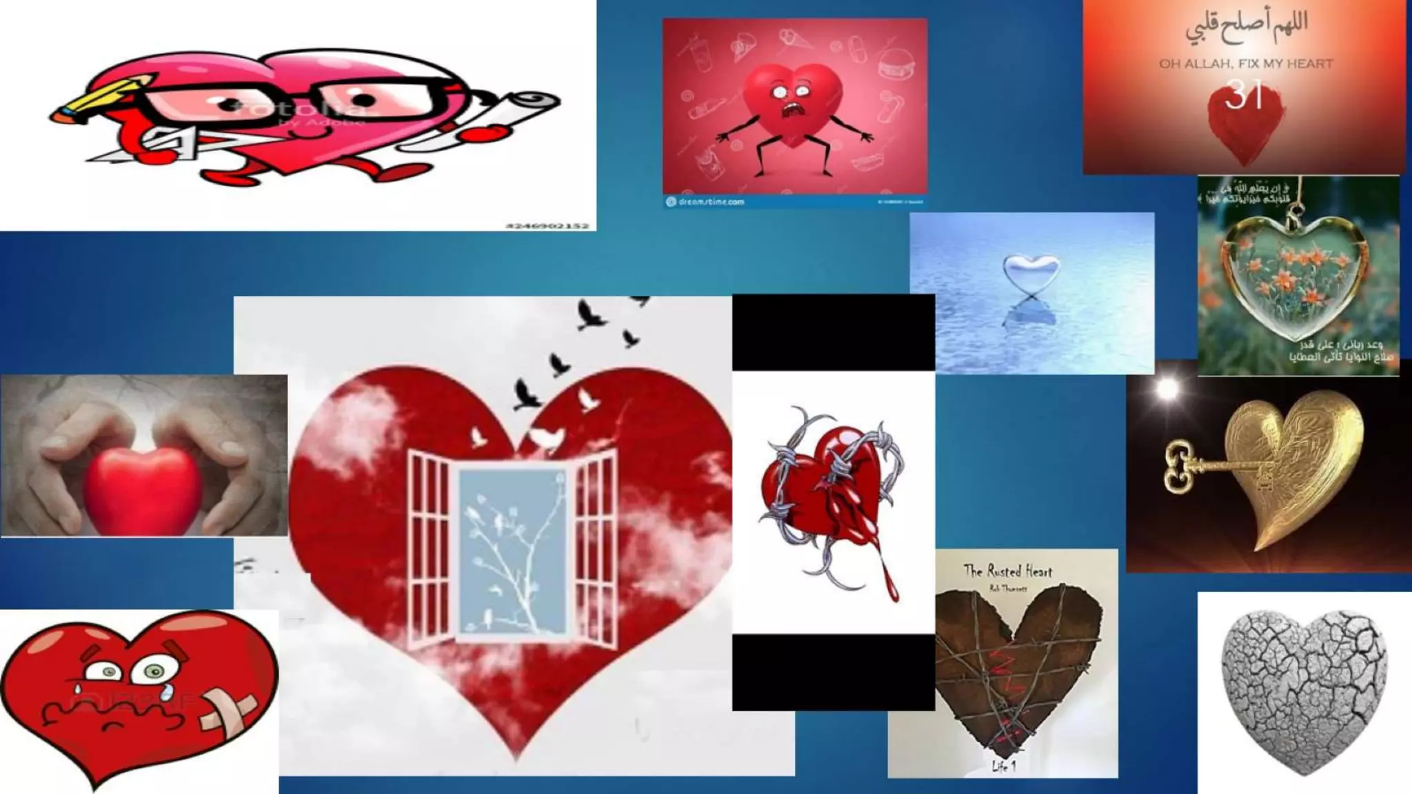 20 Types of Heart pics As per Quran & Hadith | PPT