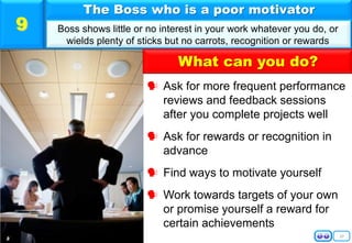 20 Types of Tricky Bosses | PPT