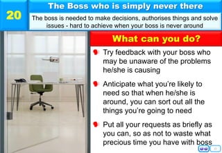 20 Types of Tricky Bosses | PPT