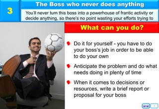 20 Types of Tricky Bosses | PPT