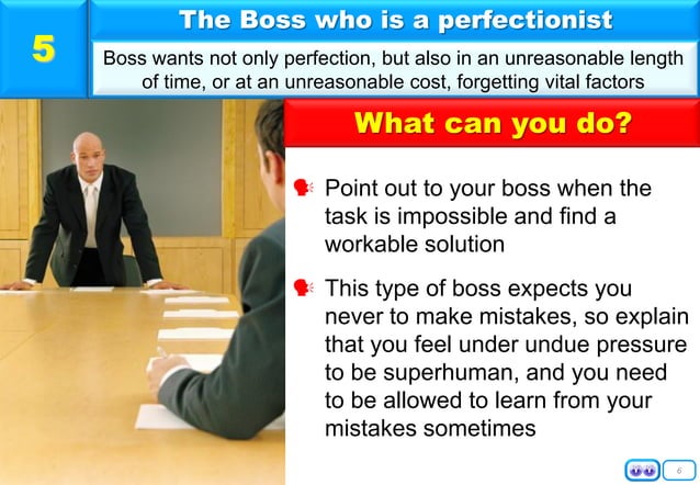 20 Types of Tricky Bosses | PPT