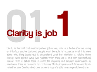 UI Design Principles : 20 Essential Rules for User Interface Design | PDF