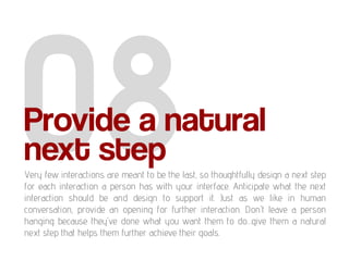 UI Design Principles : 20 Essential Rules for User Interface Design | PDF