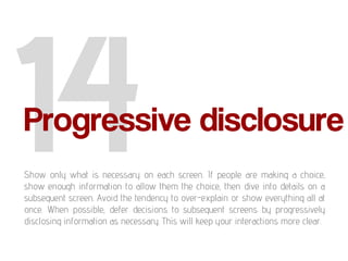 Principles of User Interface Design | PDF