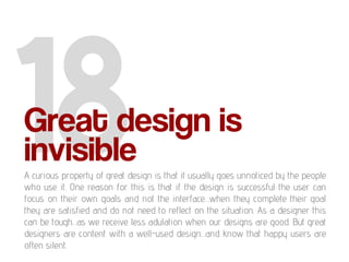 Principles of User Interface Design | PDF