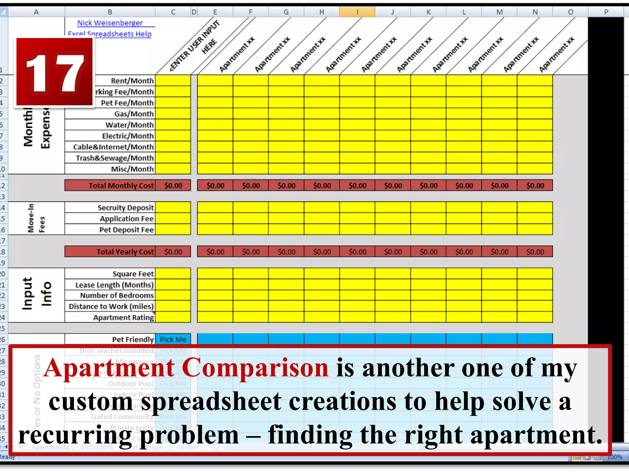 20 Unique Uses of Excel Spreadsheets | PDF