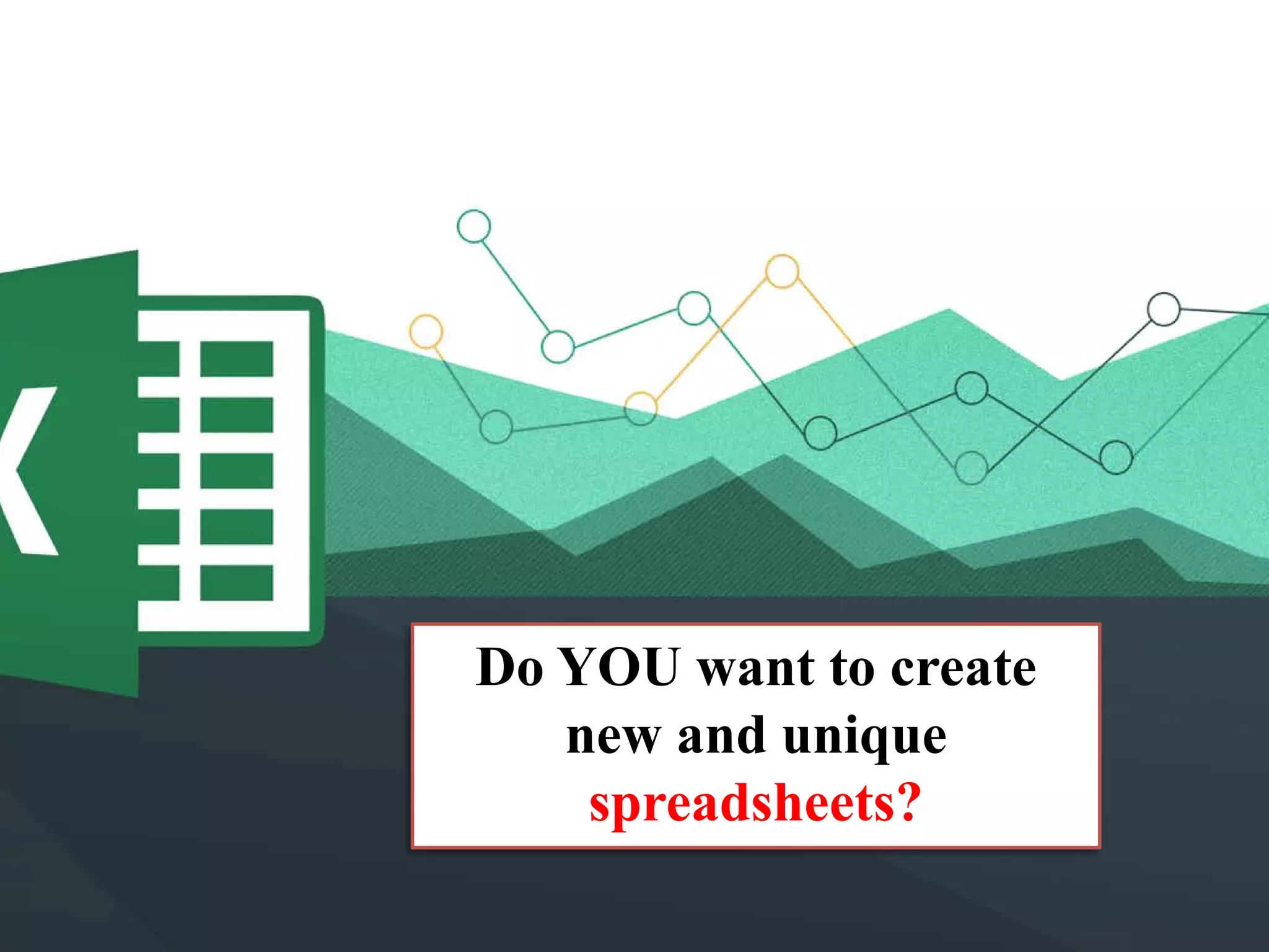 20 Unique Uses of Excel Spreadsheets | PDF