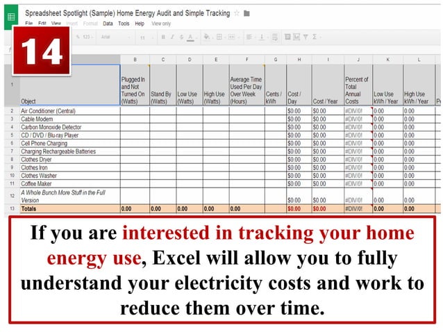 20 Unique Uses of Excel Spreadsheets | PPT