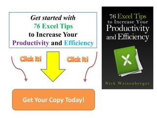 20 Unique Uses of Excel Spreadsheets | PDF