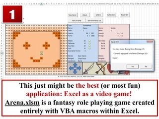 20 Unique Uses of Excel Spreadsheets | PPT