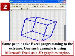 20 Unique Uses of Excel Spreadsheets | PPT | Free Download