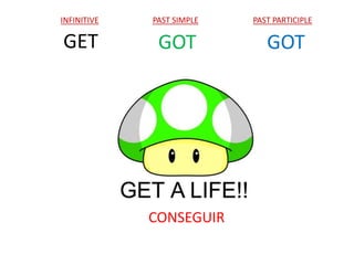 20 verbos irregulares(sexto) | PPTX