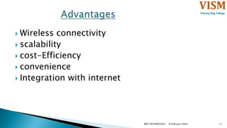 wifi technology seminar ppt presentation | PPTX