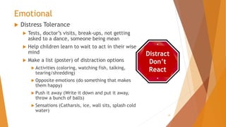 20 ways to nurture children's mental health by Dr. Dawn-Elise Snipes | PPTX