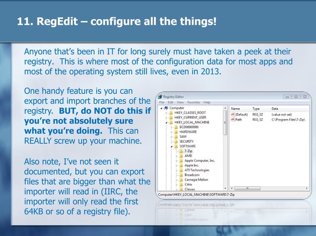 20 Windows Tools Every SysAdmin Should Know | PPT