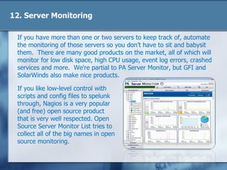 20 Windows Tools Every SysAdmin Should Know | PPTX