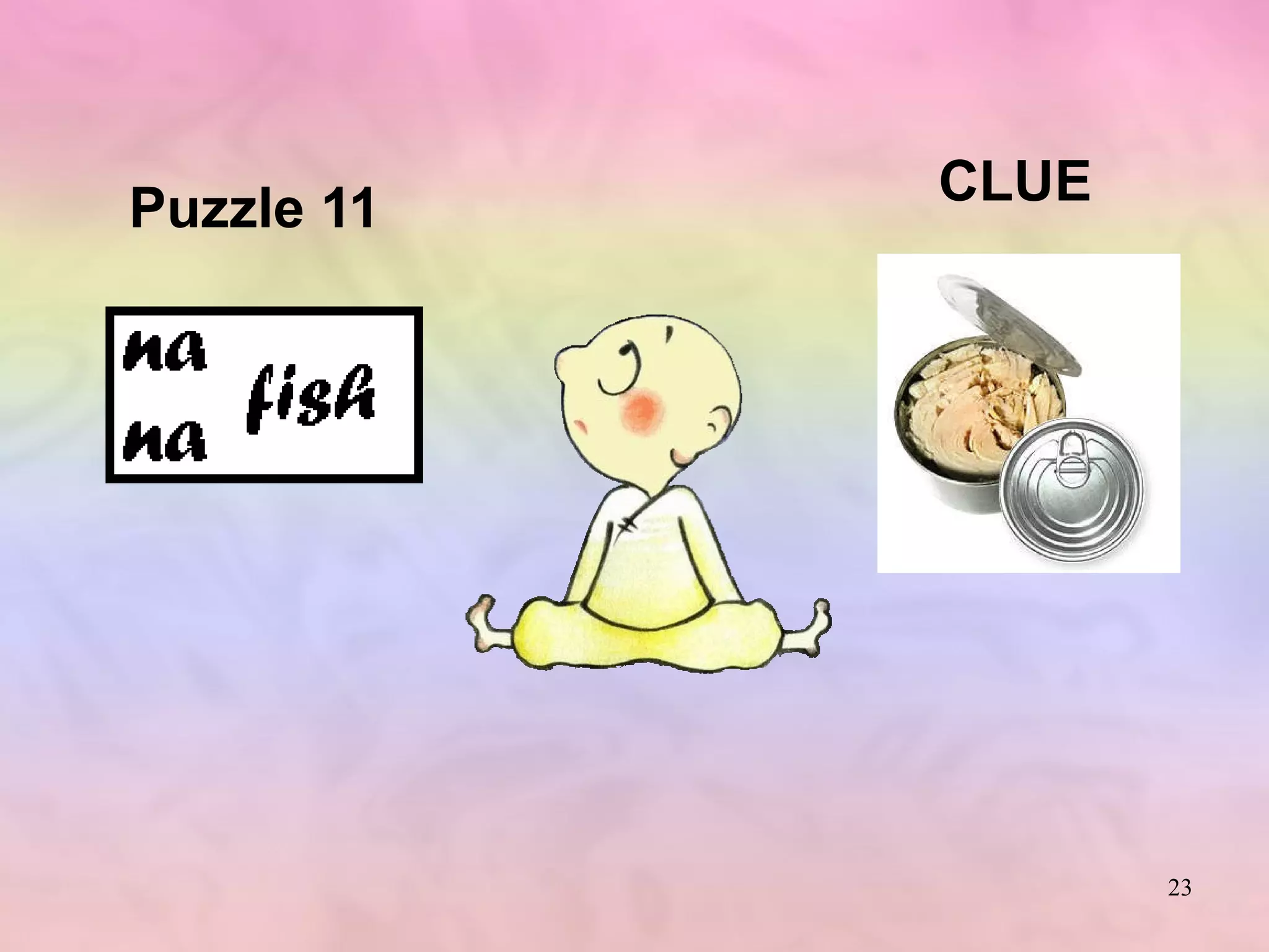 20 Word Picture Puzzles | PPT | Puzzle Video Games | Video Game Genres