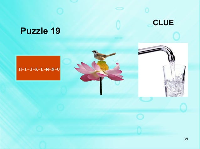 20 Word Picture Puzzles | PPT | Puzzle Video Games | Video Game Genres