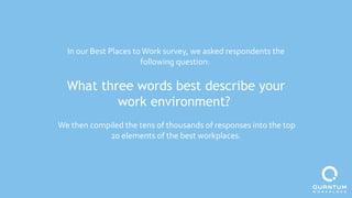 20 Words that Describe the Best Workplaces | PPTX