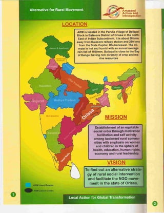 20 year achievements of arm,baliapal | PDF