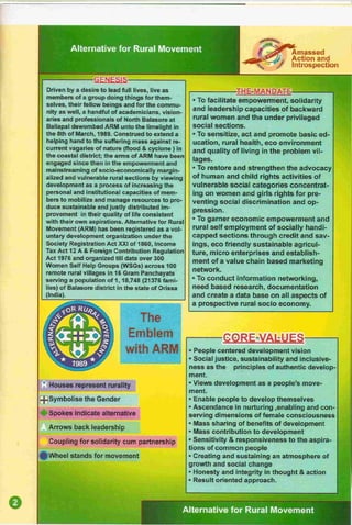 20 year achievements of arm,baliapal | PDF